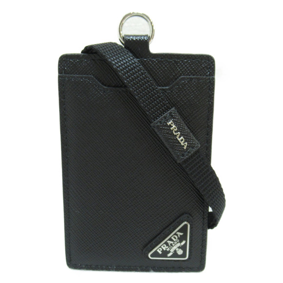 Prada | Bags | Prada Card Case Black Leather Safiano 2mc6qhhf0002 ...